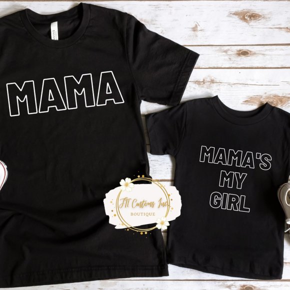 Tops | Mama Son Family Tshirt | Poshmark